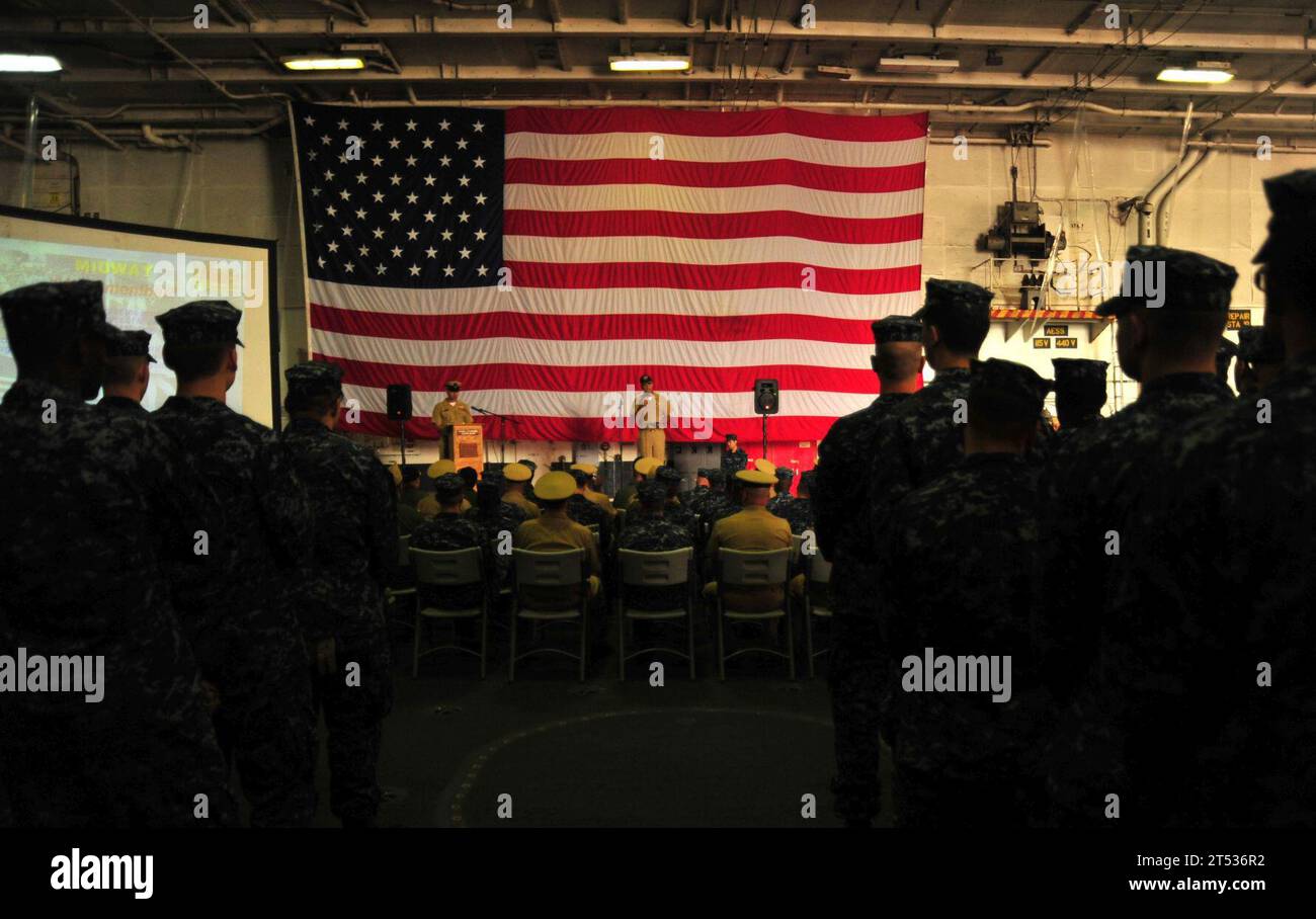 110603MH885-009 YOKOSUKA, Japan (June 3, 2011) Capt. David A. Lausman ...