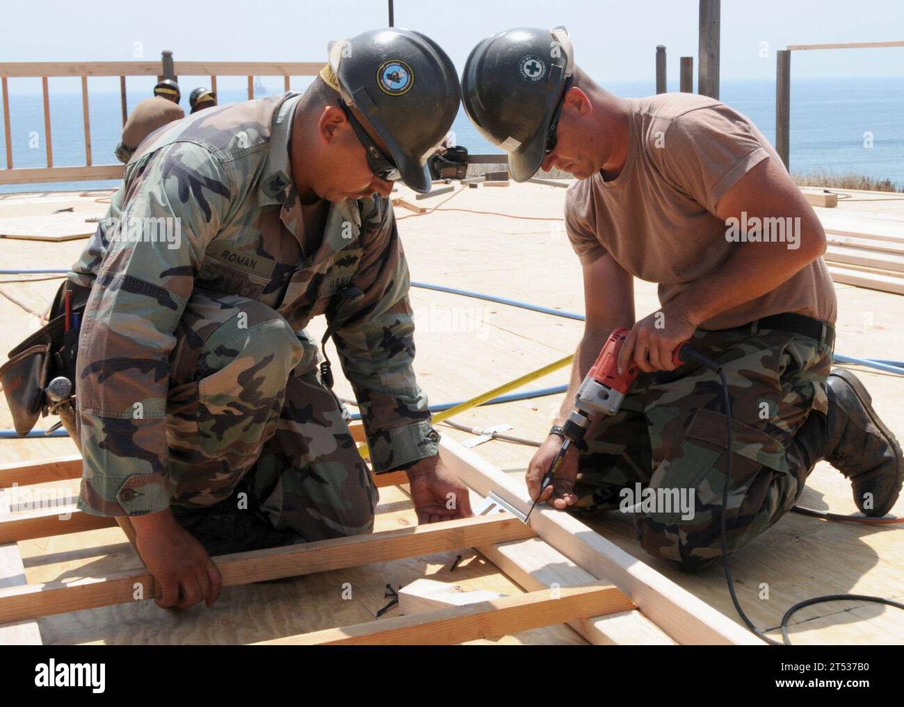 beach, CONSTRUCTION, Ferry, JLOTS 2008, pier, SEABEES, training Stock ...