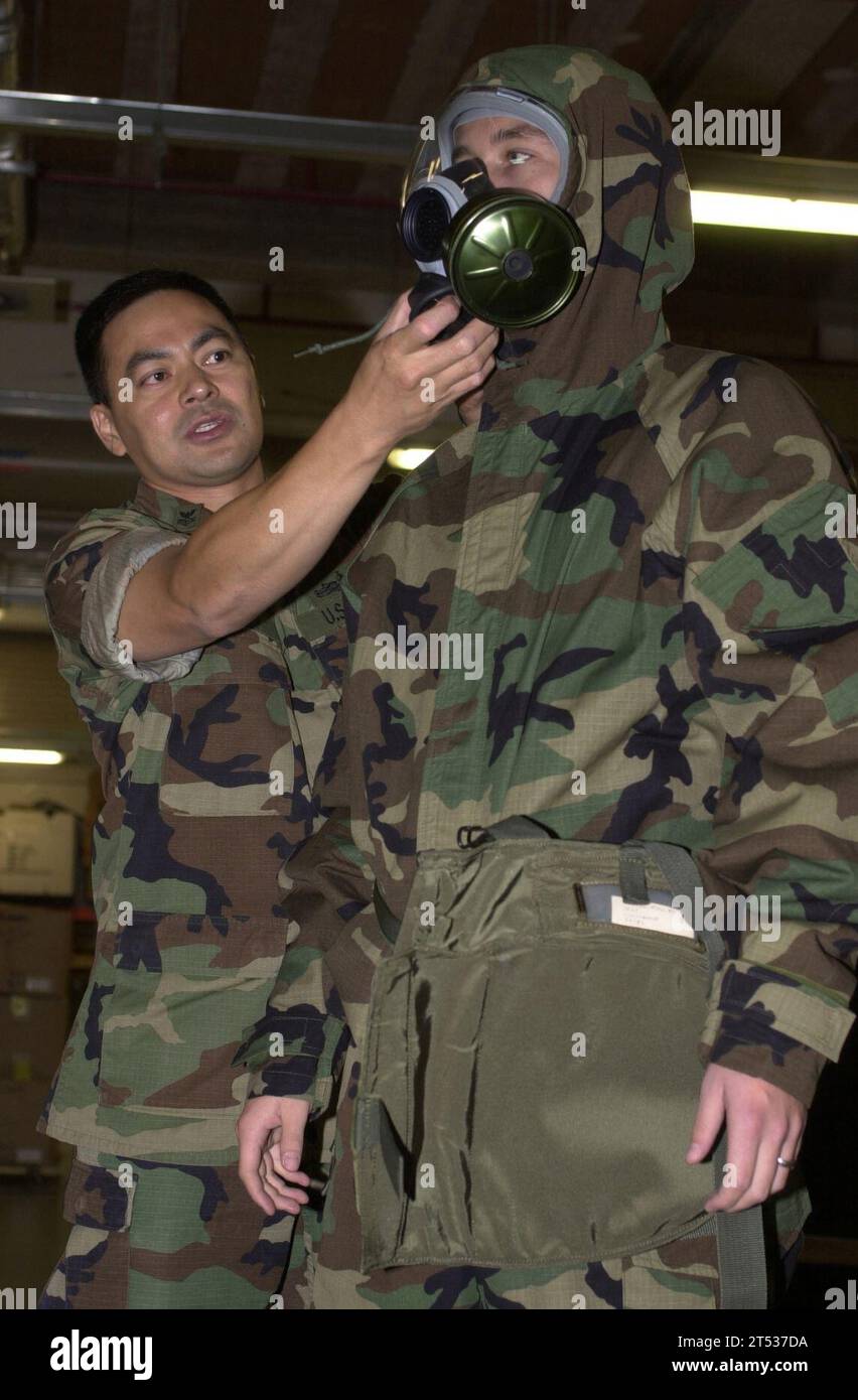 bdu, CBR, gas mask, training Stock Photo - Alamy