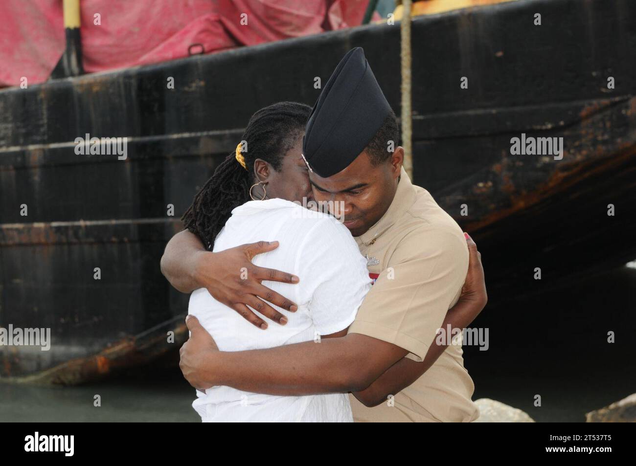 Belize, navy, people, Sharon Featherstone, U.S. Navy, vip Stock Photo ...