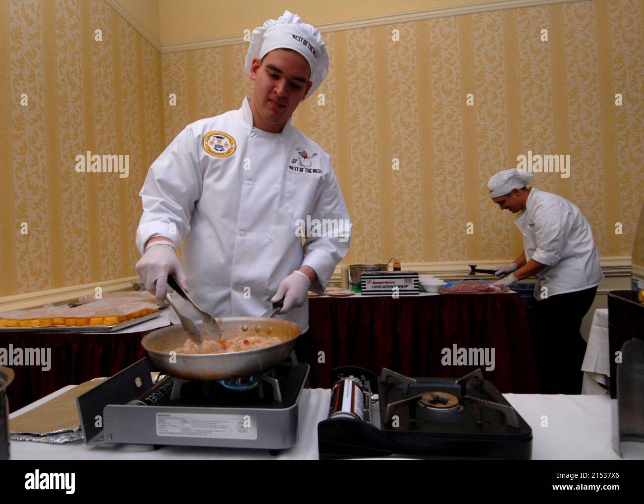 best of the Mess Challenge, Food Service, Sailors, U.S. Navy, USS ...