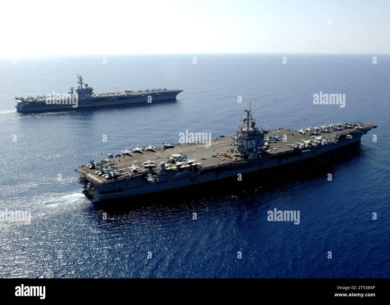 Big E, CVN-65, cvn-69, EISENHOWER, Enterprise, IKE Stock Photo - Alamy