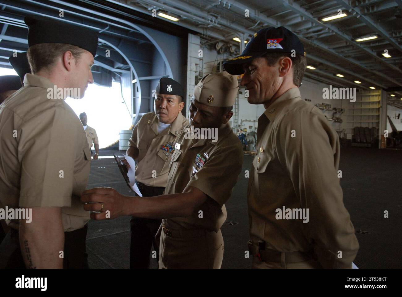 Black and tan, inspection, working uniform Stock Photo - Alamy