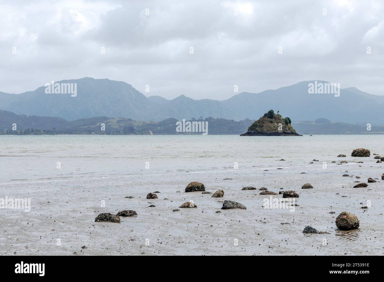 Koutu Bay at Low Tide: Serene Coastal Views at Hokianga Harbour in ...