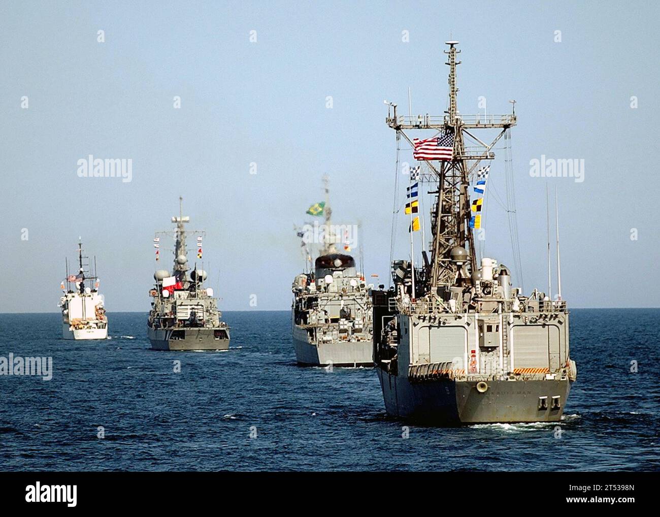 0904231580K-110 ATLANTIC OCEAN (April 23, 2009) The guided-missile ...