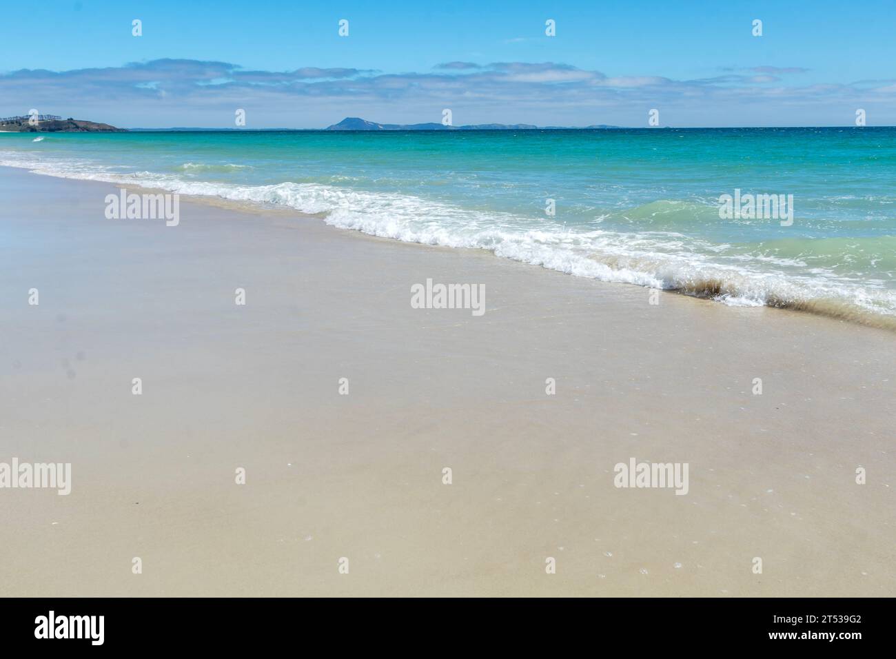 Puheke Beach Landscape with Crystal Clear Waters and White Sandy Shores ...