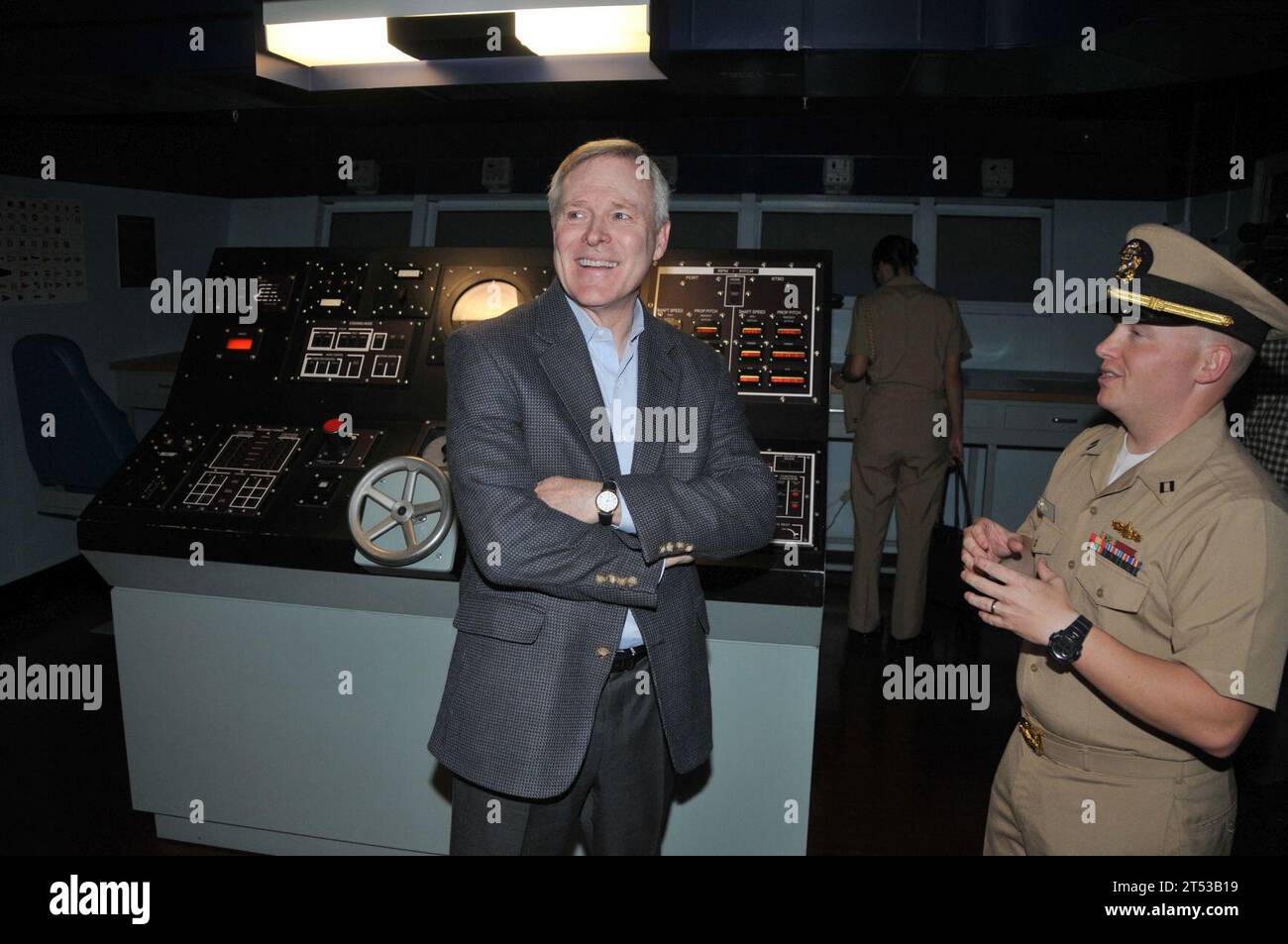 Boot Camp, bridge, mabus, RTC, secnav, training, Trayer Stock Photo - Alamy