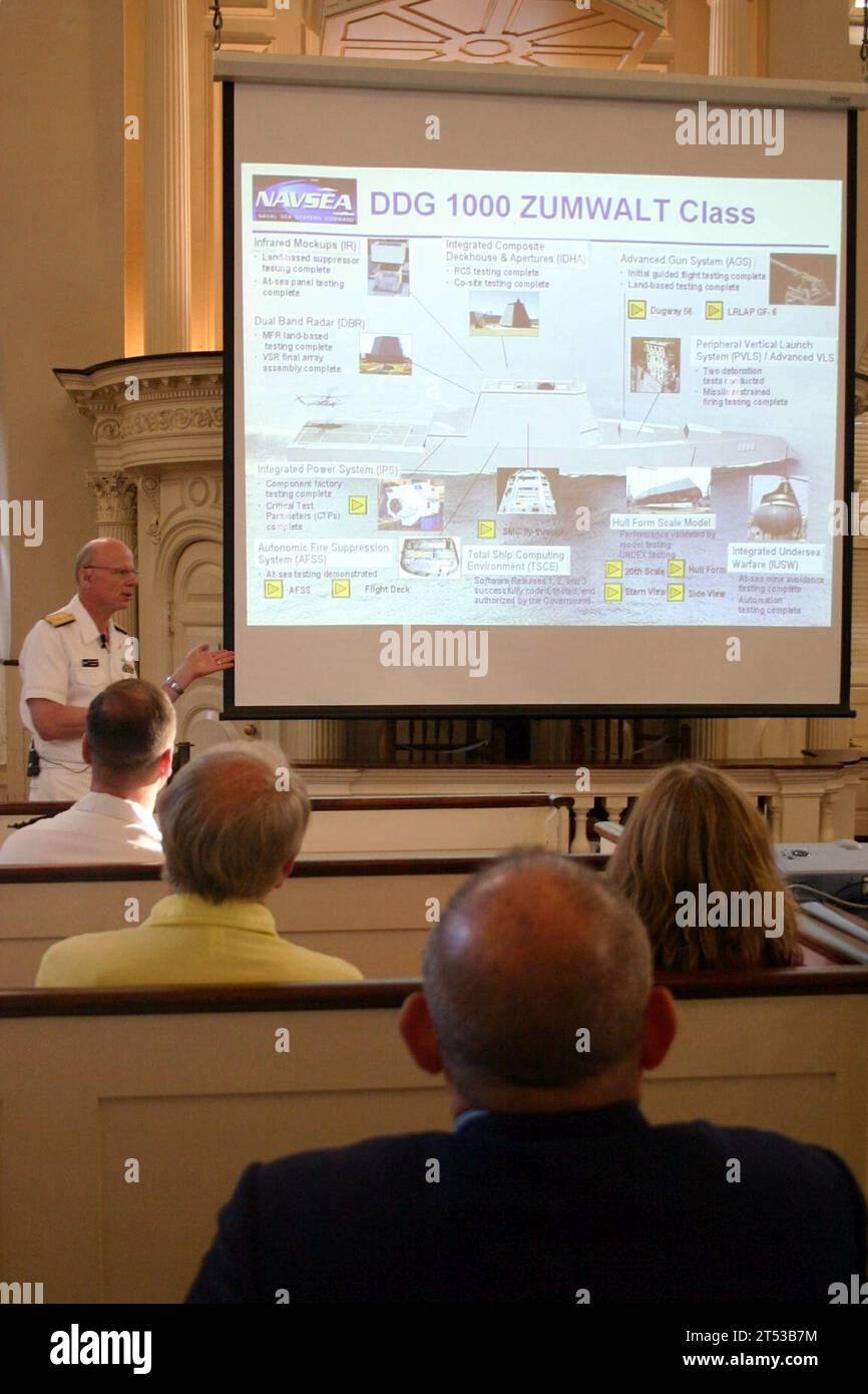 BOSTON, Commander, naval Sea Systems Command, Navy Week Stock Photo - Alamy