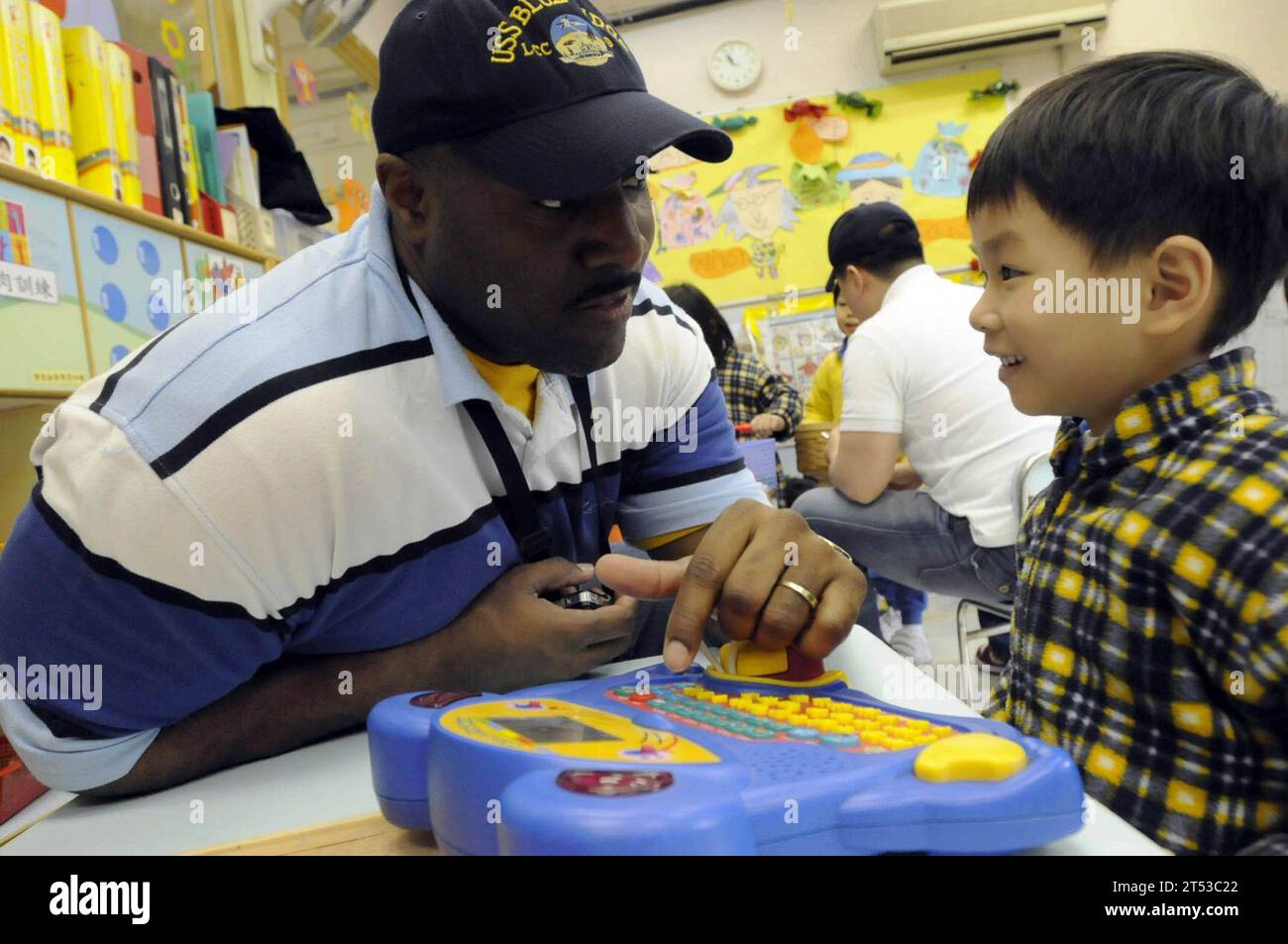 boy, children, Sailor, USS Blue Ridge (LCC 19 Stock Photo - Alamy