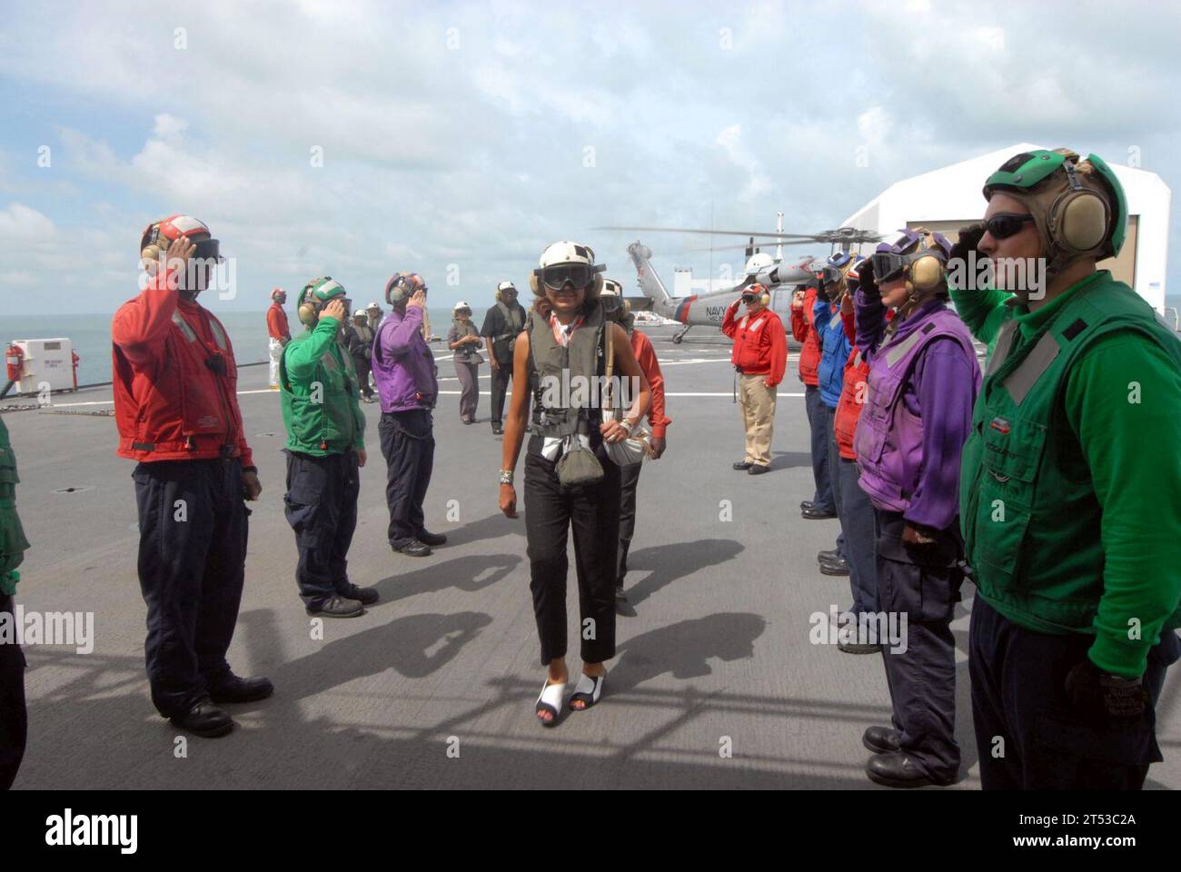 boys, msc, salute, side, vip Stock Photo - Alamy