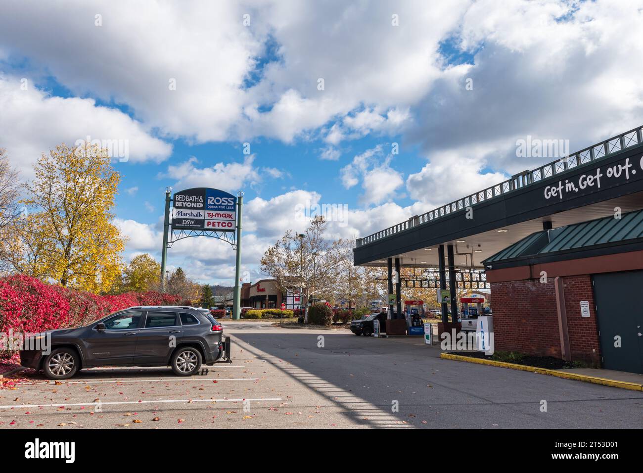 A GetGo gas station and convenience store in the Waterfront Shopping ...