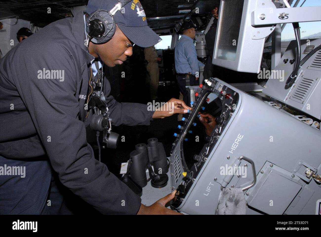 bridge, Lookout, Operations Stock Photo - Alamy