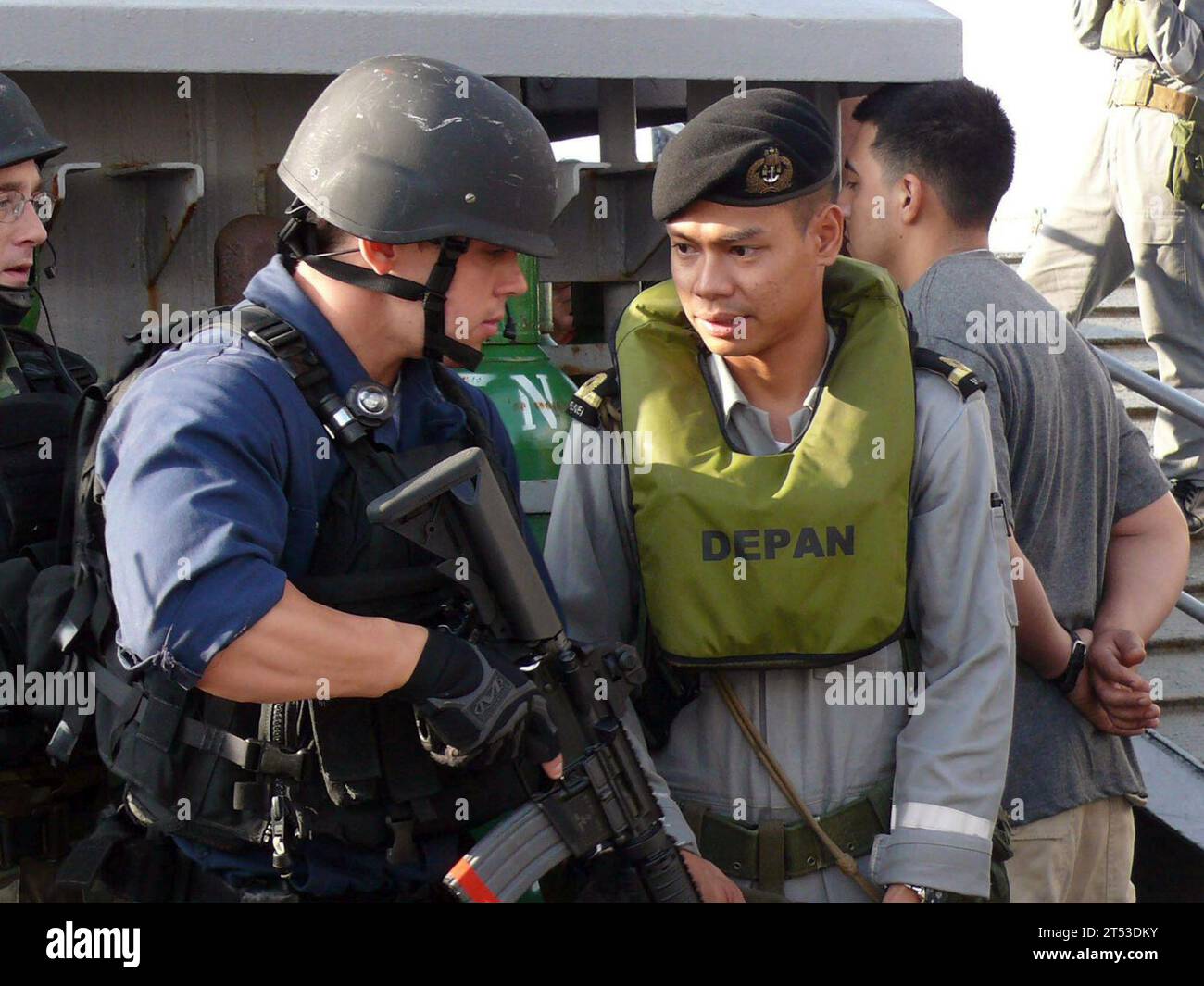Brunei, carat, USS Tortuga, VBSS Stock Photo - Alamy