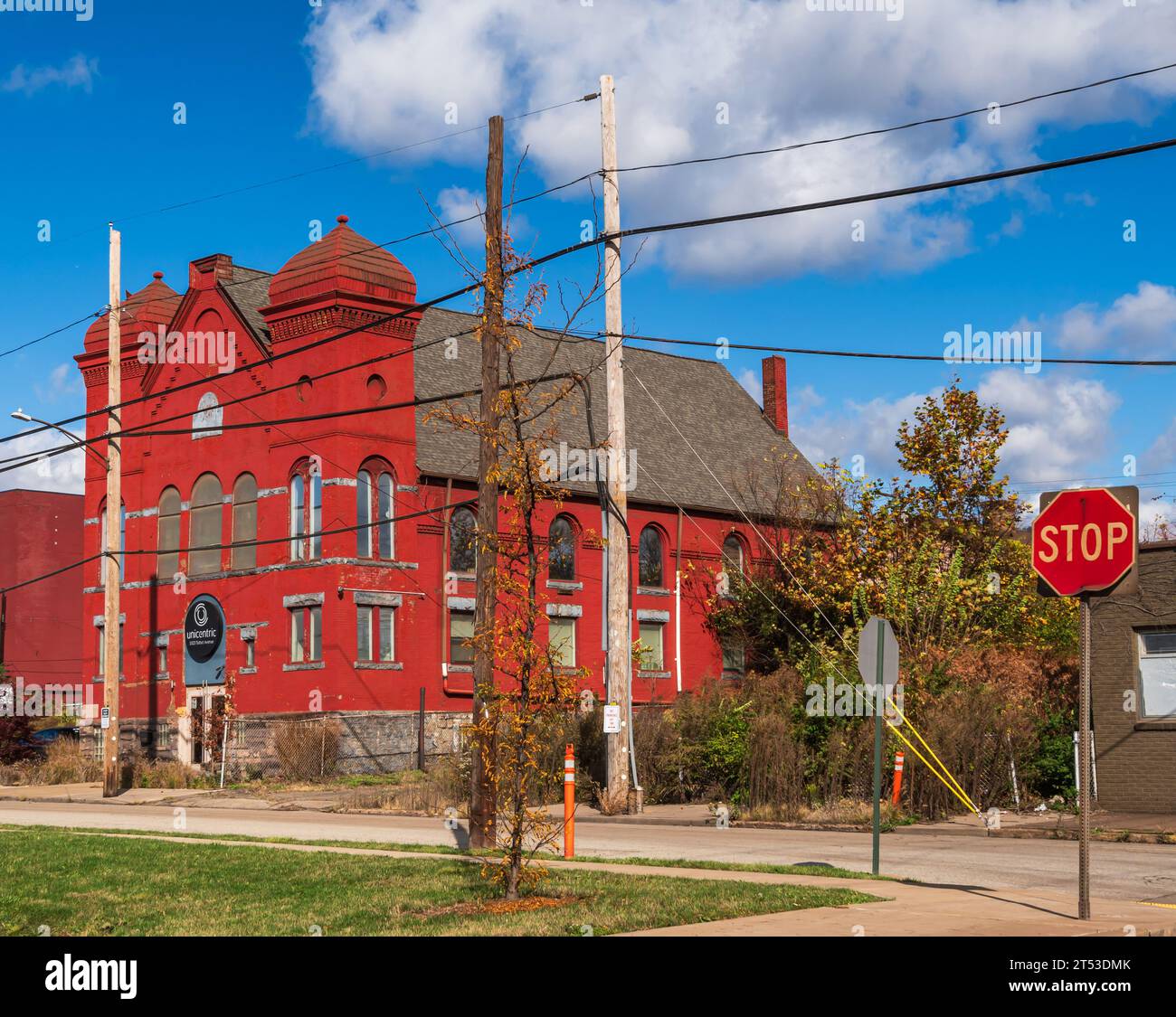 An old church that currently houses the Unicentric IT company on Talbot ...