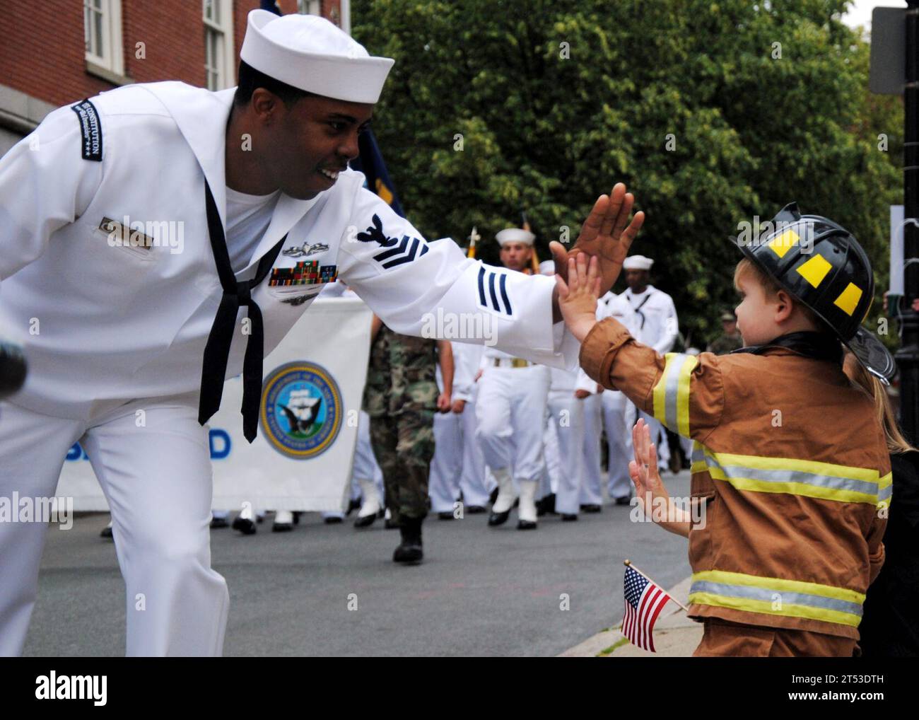 Bunker Hill Day Parade, navy, people, Sailors, U.S. Navy, USS ...