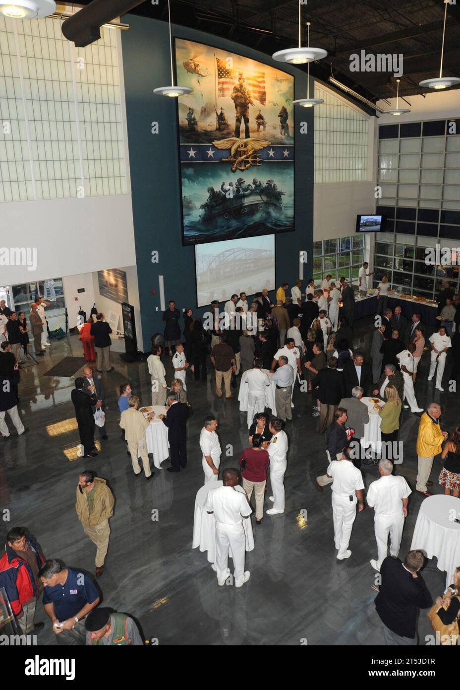 building, Center, Dedication Ceremony, seal, SWCC Heritage Stock Photo ...