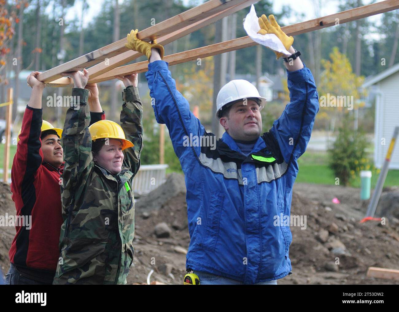 building project, Crosby Commons, Habitat for Humanity, Naval Air ...