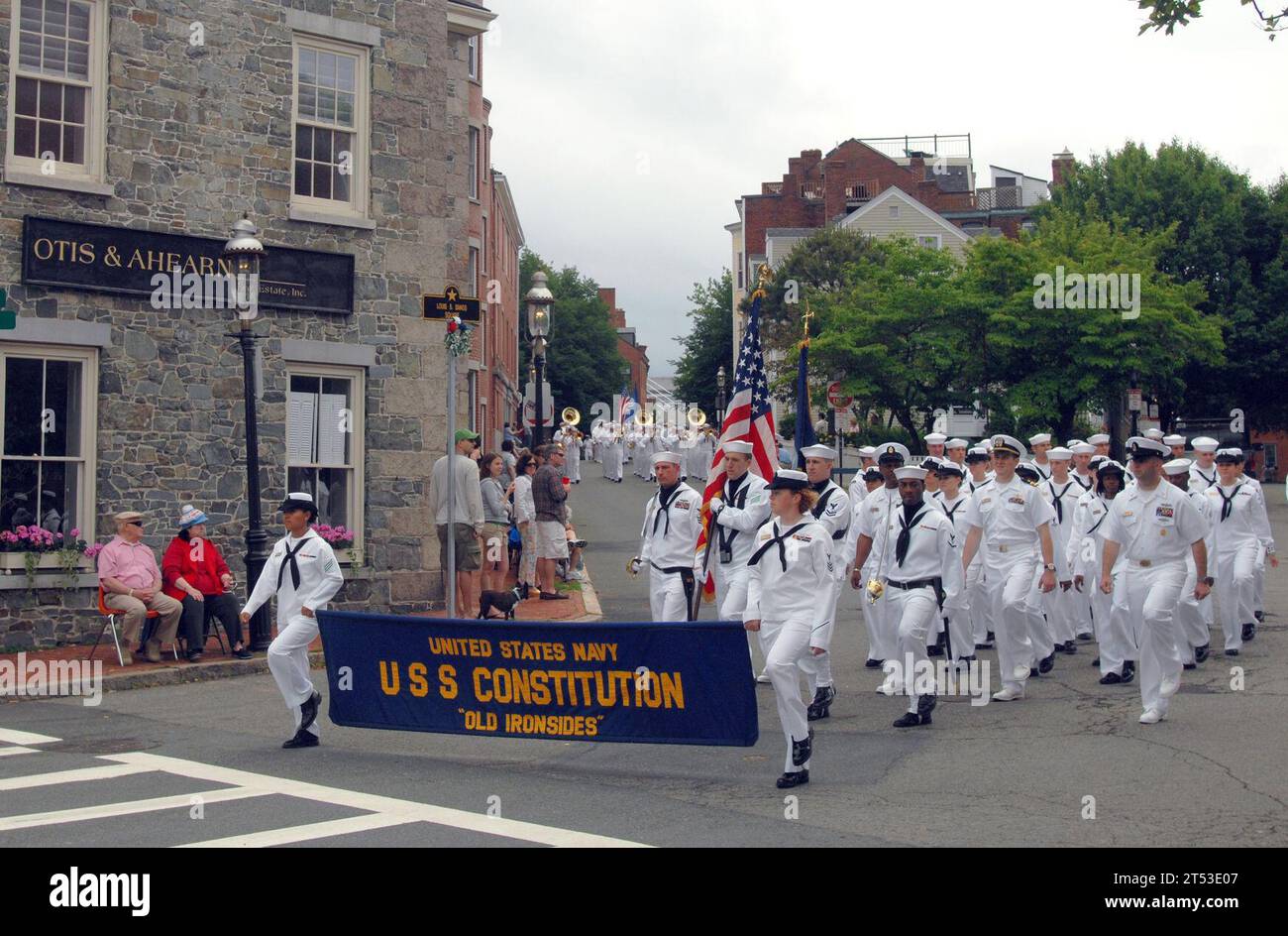 bunker hill day, Marching, Navy Band Northeast, Sailors, USS ...
