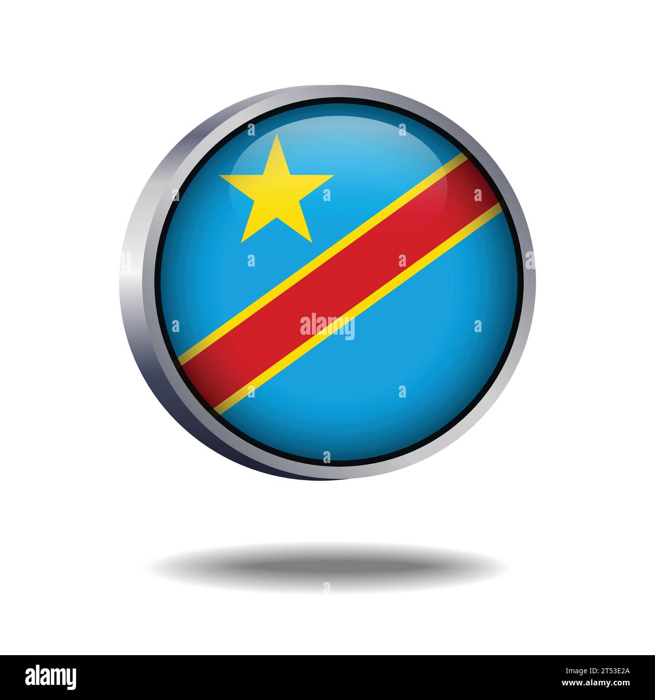 Congo usa flag Stock Vector Images - Alamy
