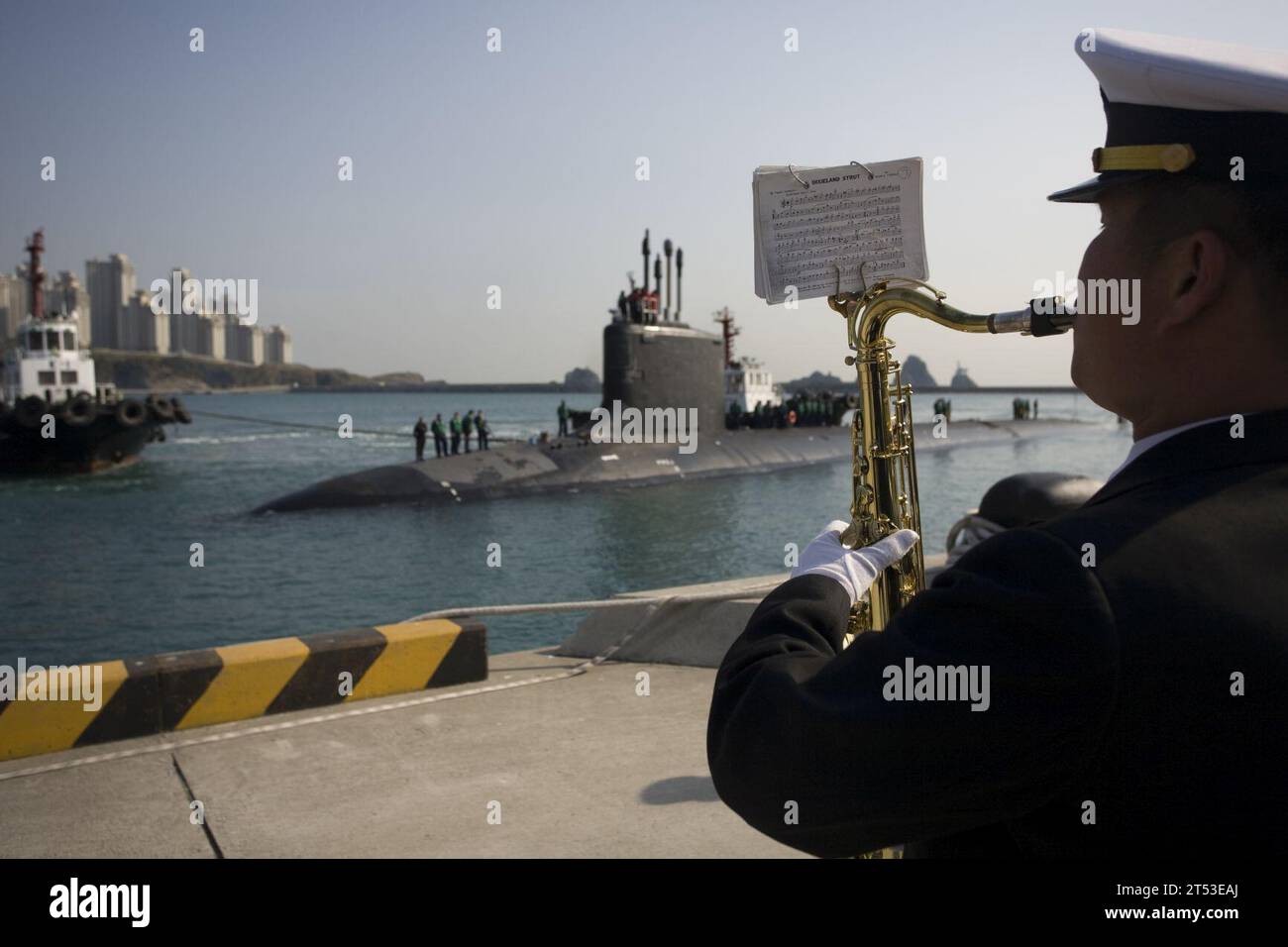 Busan, navy, Navy Band, port visit, Republic of Korea, Sailors, U.S ...