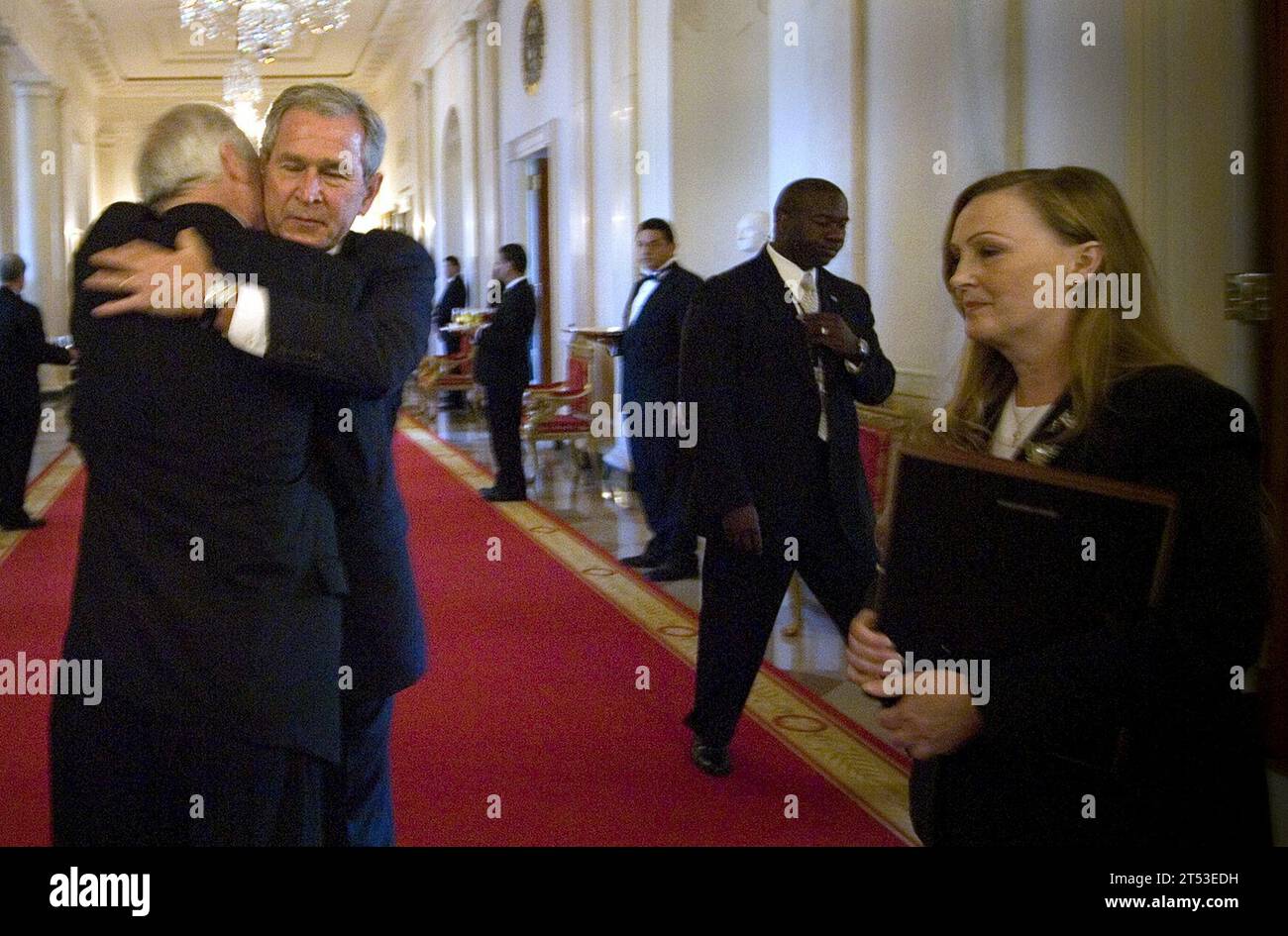 Bush, ceremony, family, honor Stock Photo - Alamy