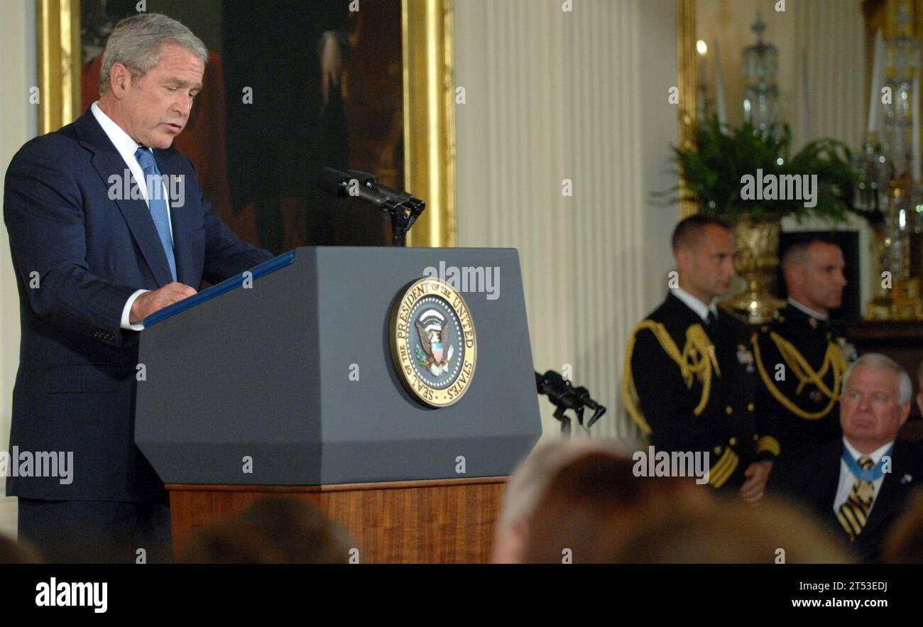 Bush, ceremony, family, honor Stock Photo - Alamy