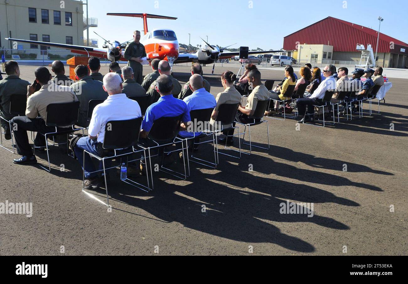 C-12 Huron, disestablishment ceremony, NAS North Island, san diego ...