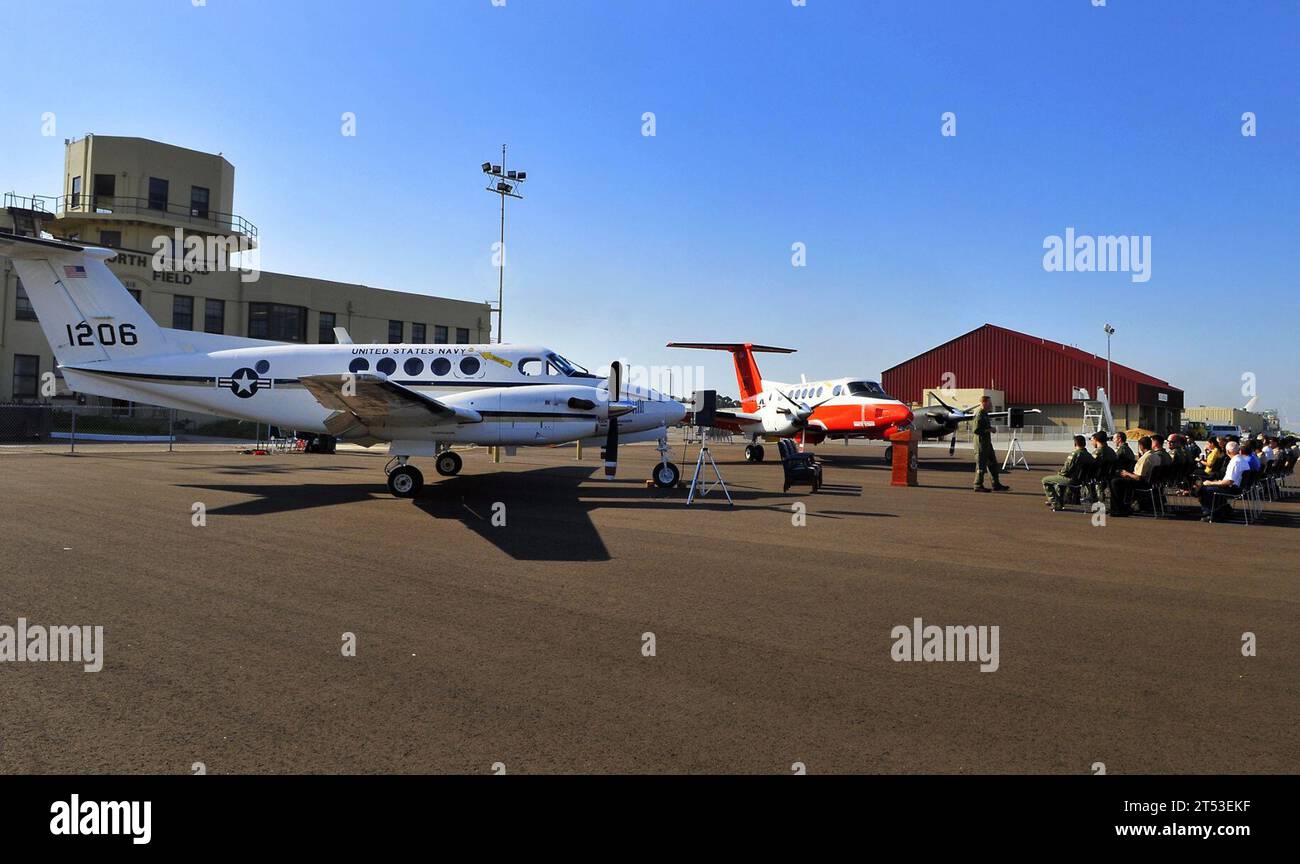 C-12 Huron, disestablishment ceremony, NAS North Island, san diego ...
