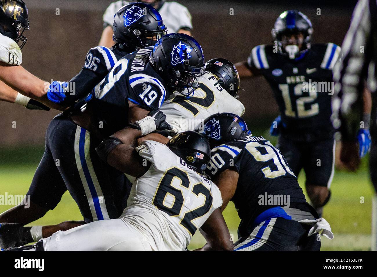 November 2, 2023: Duke Blue Devils defensive end Vincent Anthony Jr ...