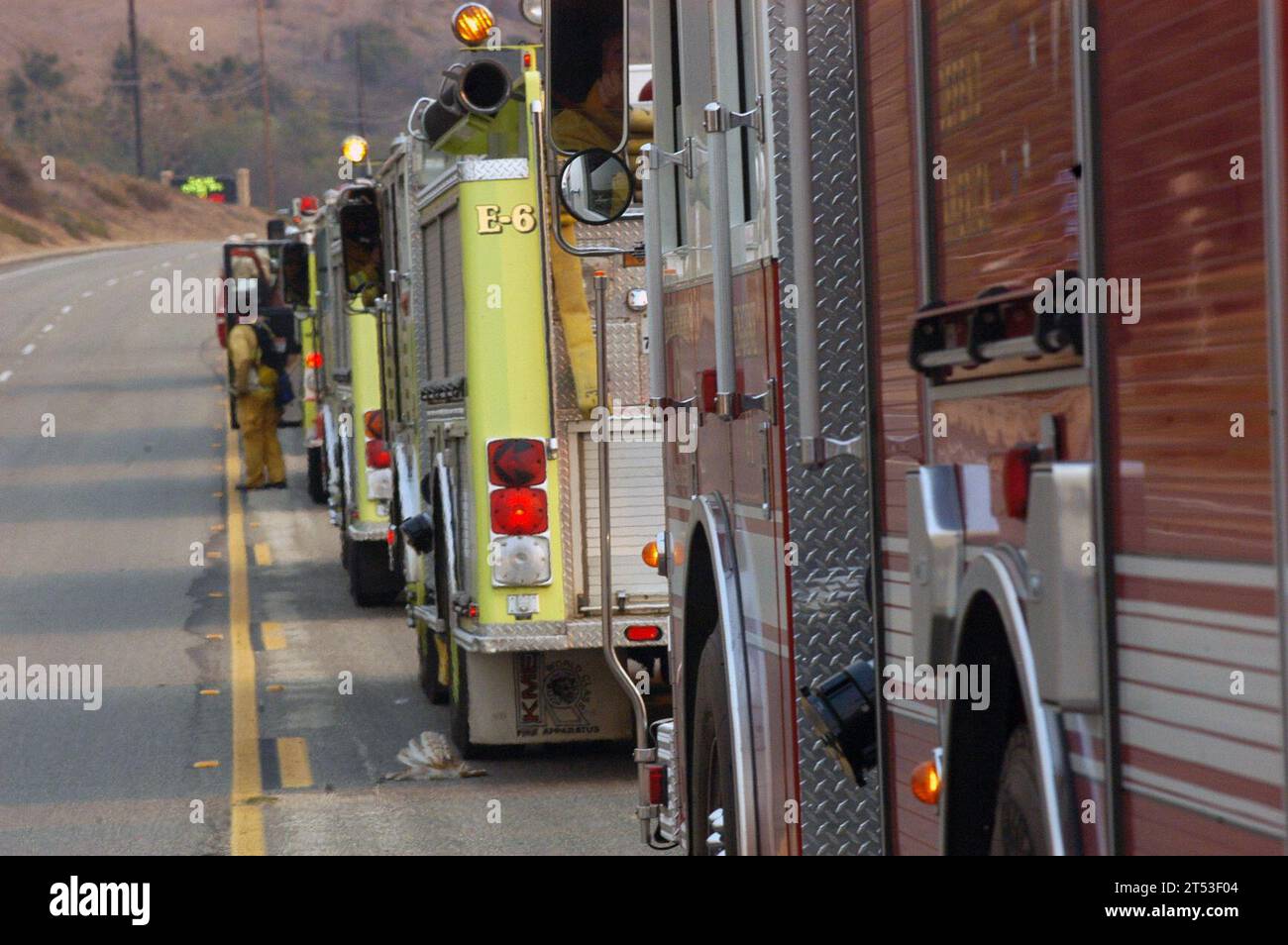 Calif., Camp Pendleton, Camp Pendleton Marine Corps Base, Federal Fire ...