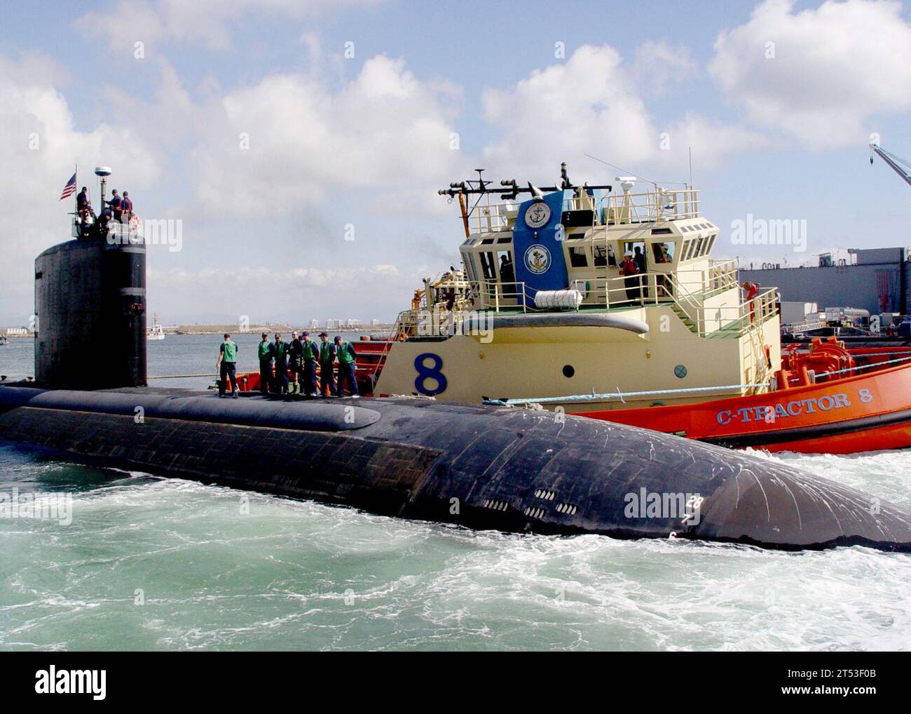 Calif., California, in San Diego, Los Angeles- class fast attack ...