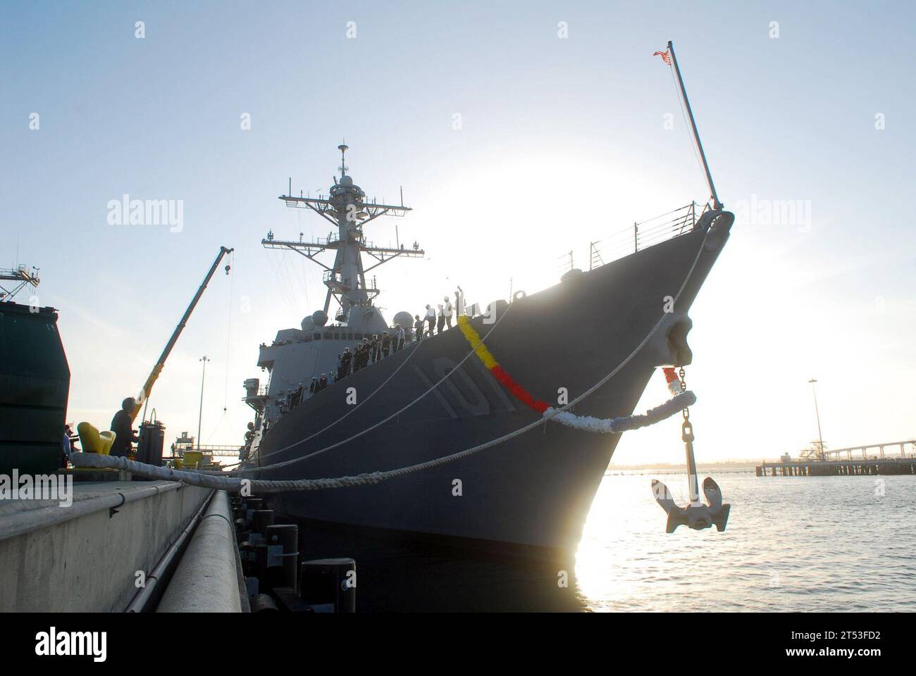 Home porting ceremony hi-res stock photography and images - Alamy