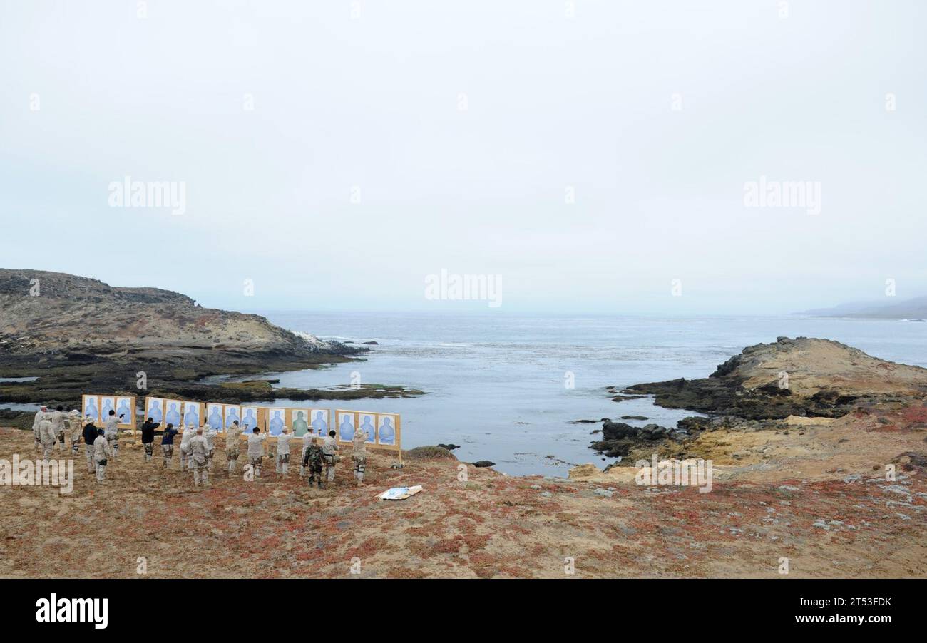 Calif., live-fire exercise, MSRON-1, San Clemente Island, Shark Tank ...