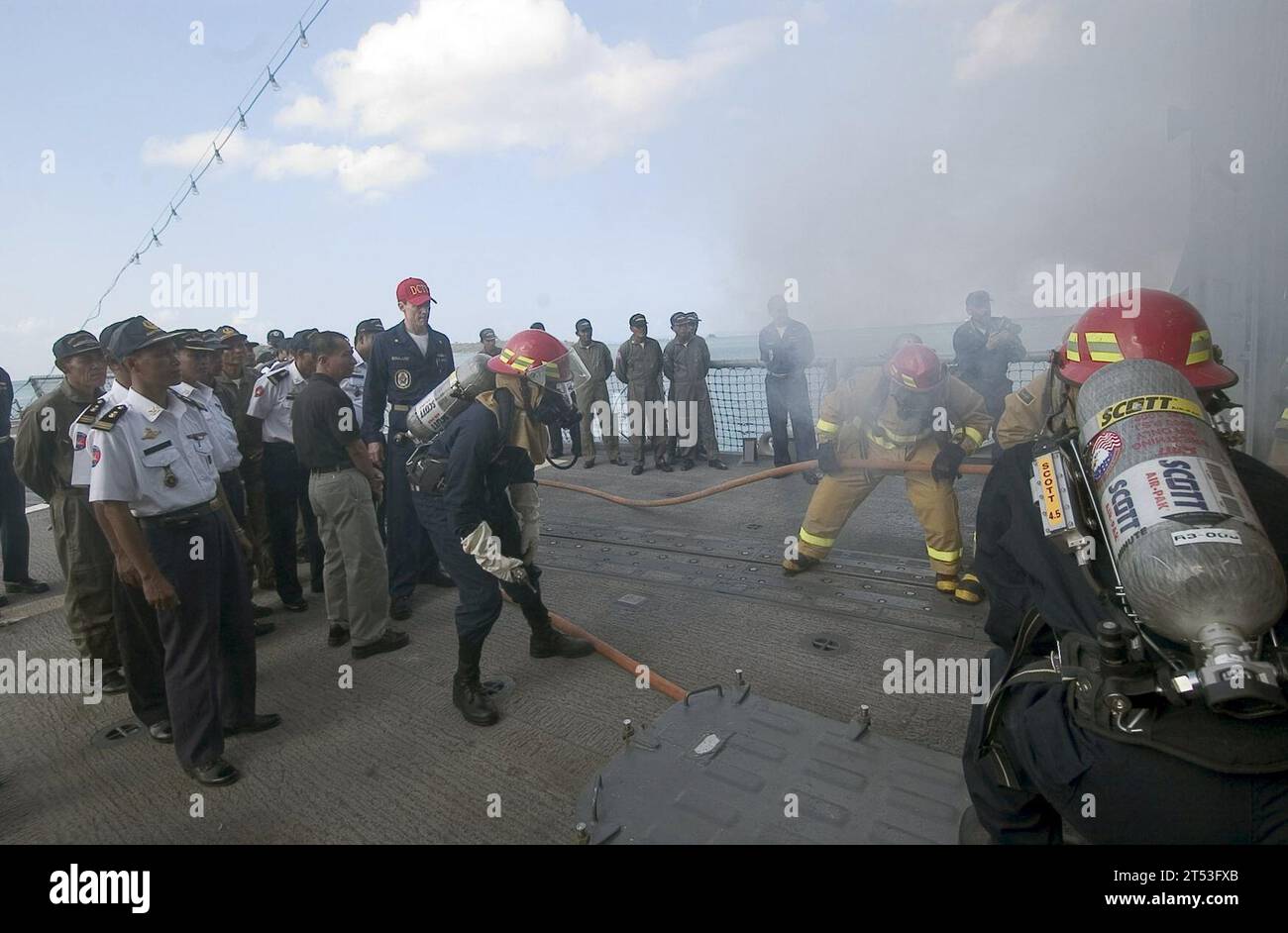 Cambodia, Damage Control, Destroyer Sqaudron 15, Forward Deployed Naval ...