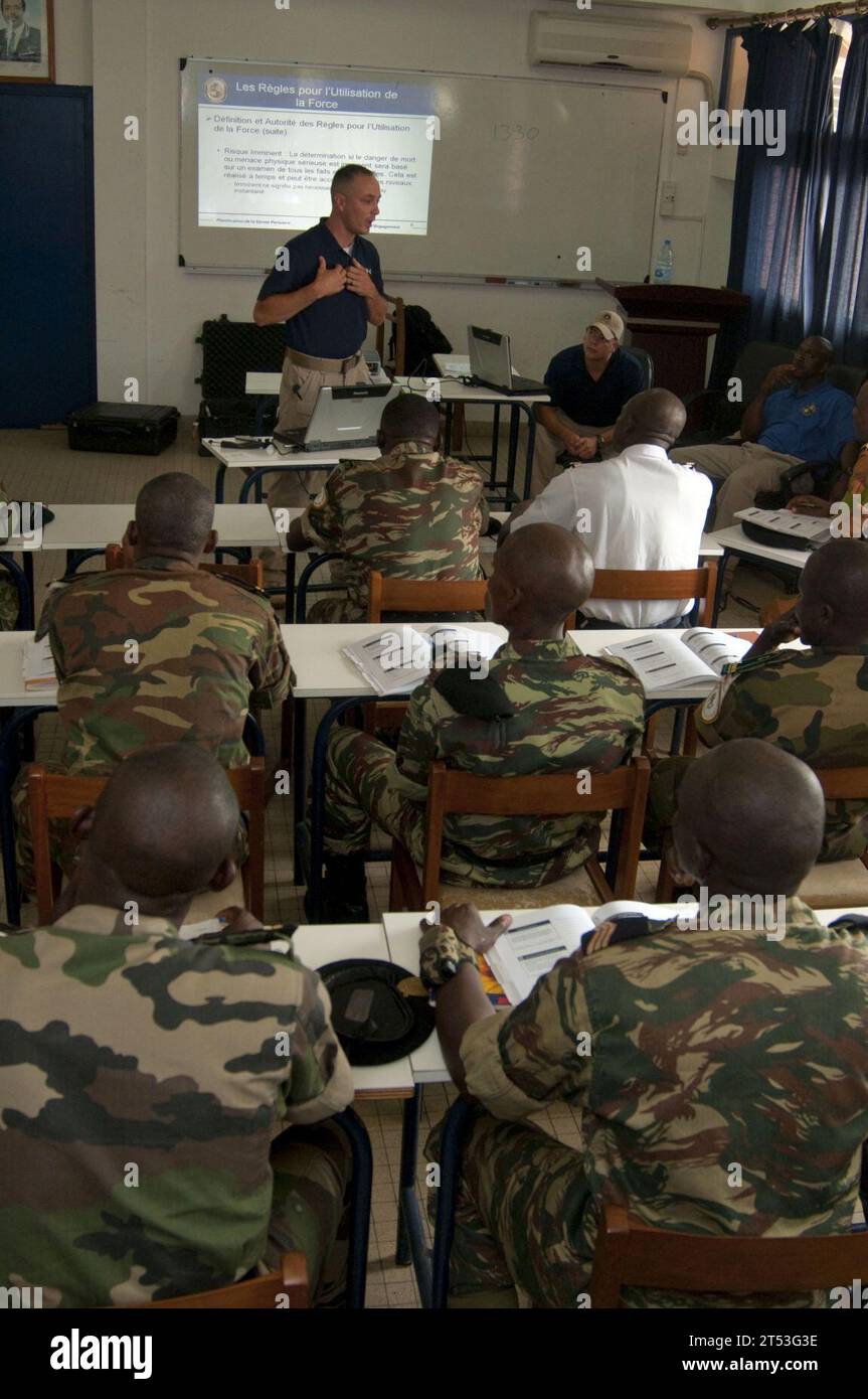 Cameroon, Douala, MCAST, Sailors, training Stock Photo - Alamy