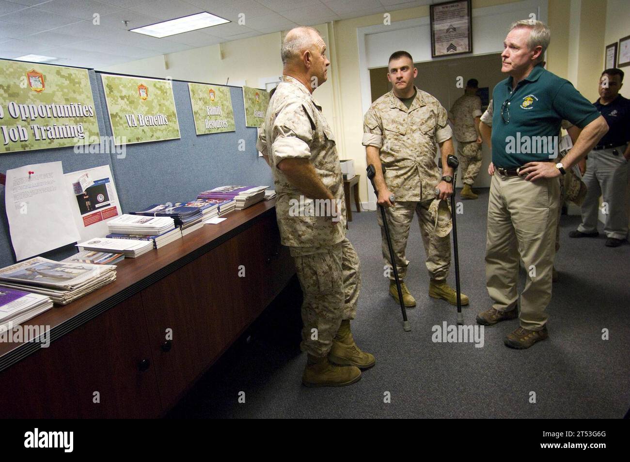 Camp Lejeune, Ray Mabus, secnav, Secretary of the Navy, Wounded ...