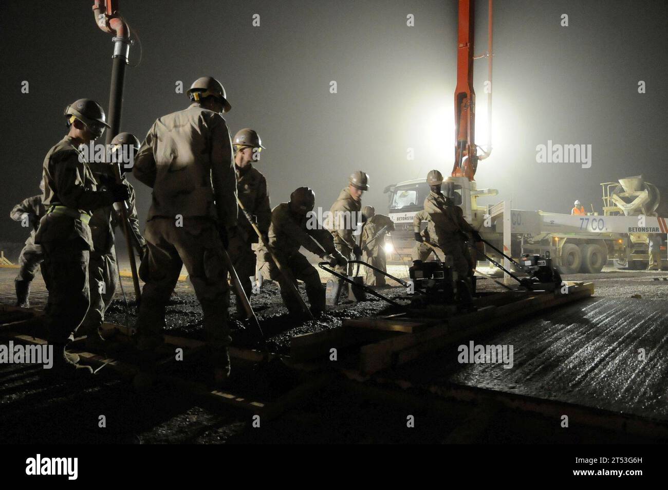 Camp Leatherneck, Naval Mobile Construction Battalion 5, navy, NMCB-5 ...