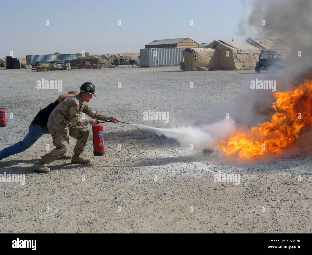 camp buehring, controlled training evolution, fire chief, fire ...
