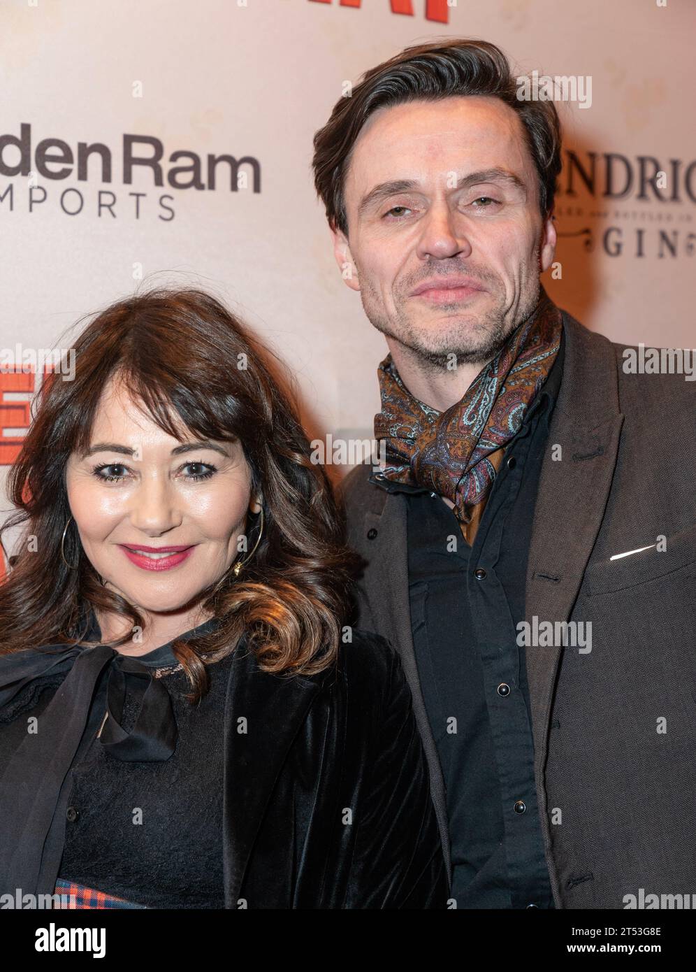 Frances Ruffelle and Norman Bowman attend opening night of play "I Need ...