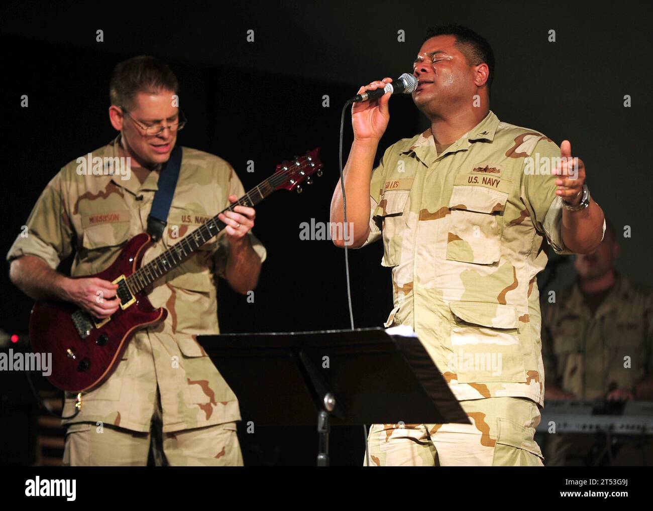 Camp Lemonnier, concert, Djibouti, Flagship, music, navy, performance ...