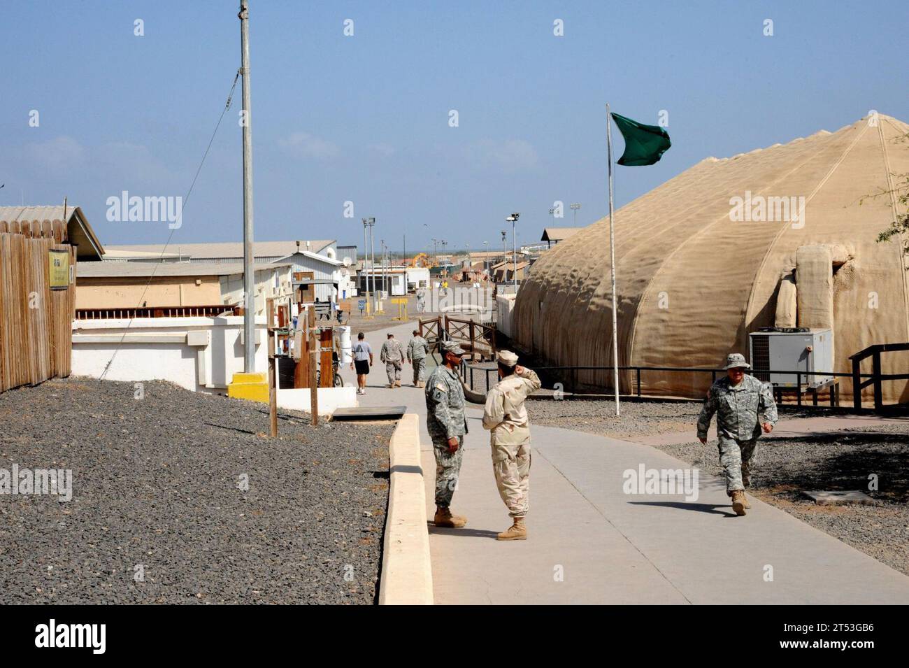 Camp Lemonnier, Djibouti, IA Sailors at Combined Joint Task Force-Horn ...