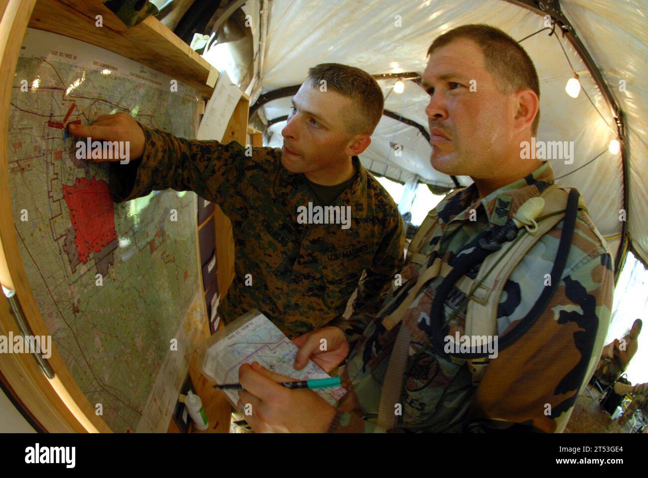 Camp Shelby, chiefs and officers, dirt sailors, FEX, First Naval ...