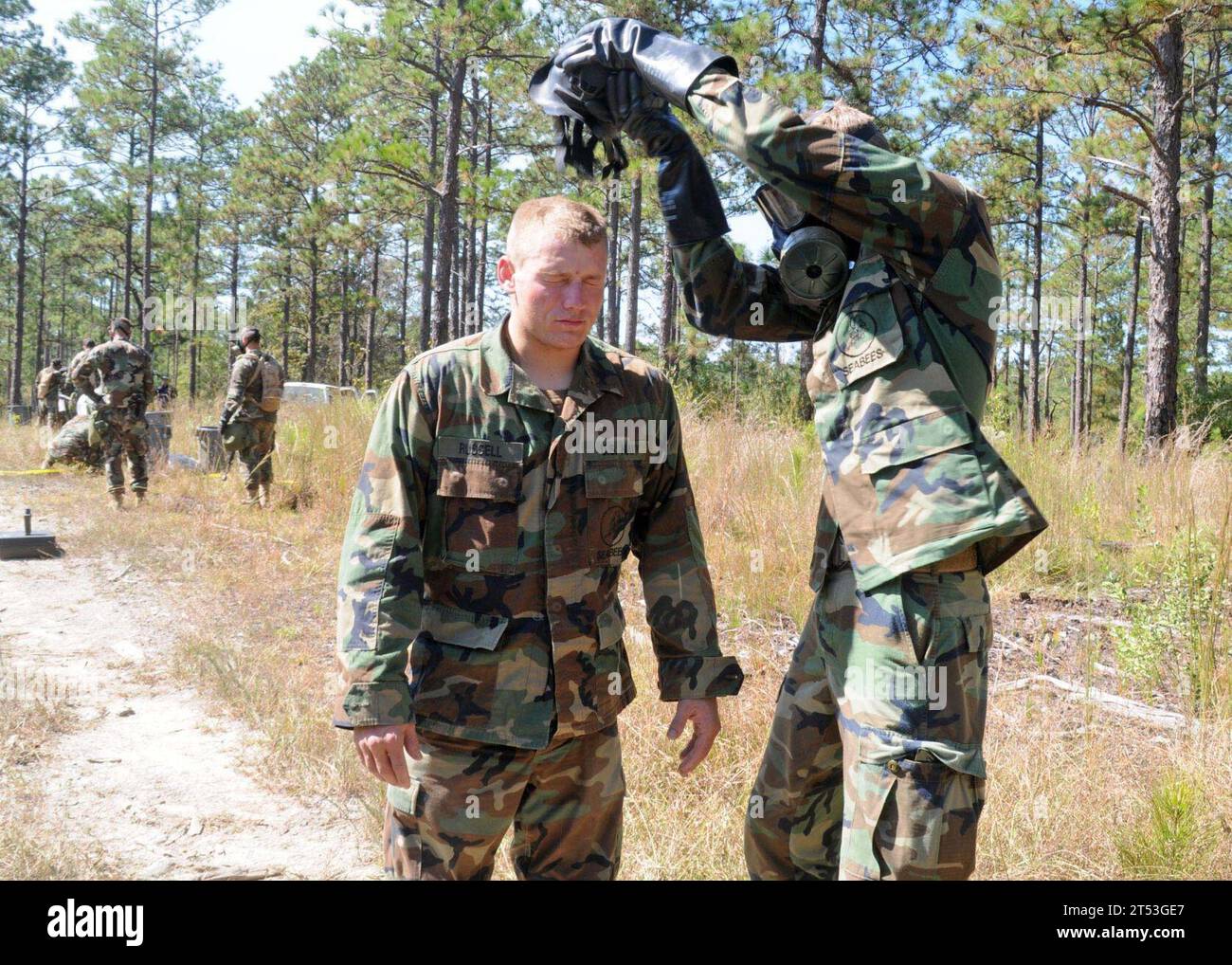 Camp Shelby, cbr training, Field Training Exercise (FTX), NMCB 74 ...