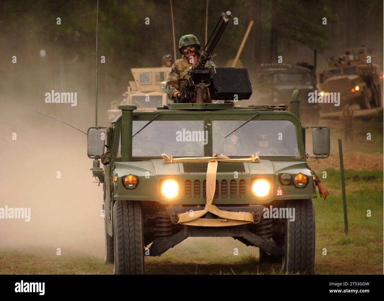 Camp Shelby, Convoy Security Element, Field Training Exercise, FTX ...