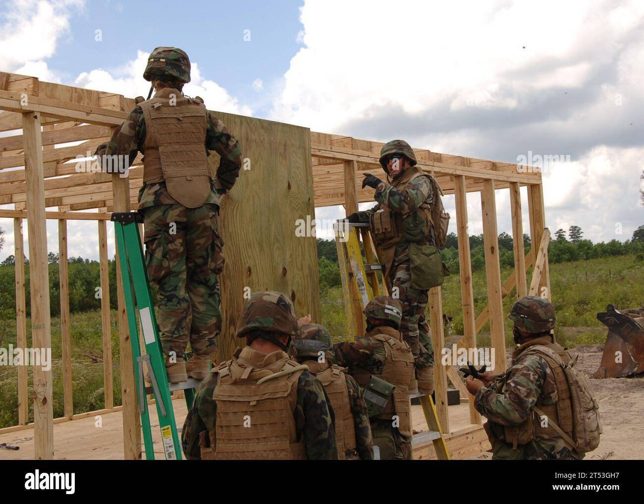 Camp Shelby, Field Training Exercise, FTX, naval mobile construction ...