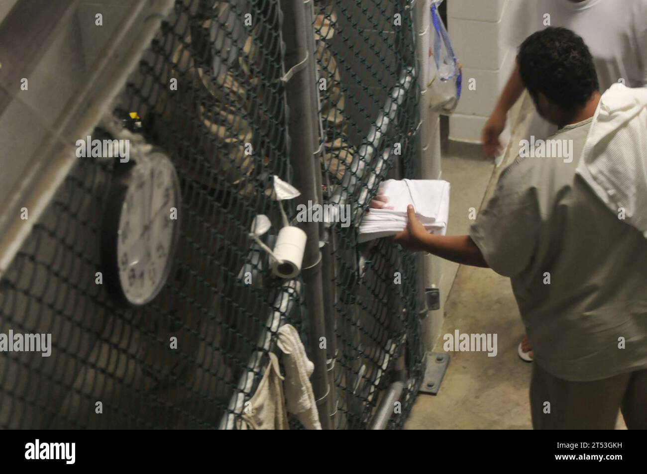 Camp Six, communal area, detainee, Joint Task Force Guantanamo, navy, U ...