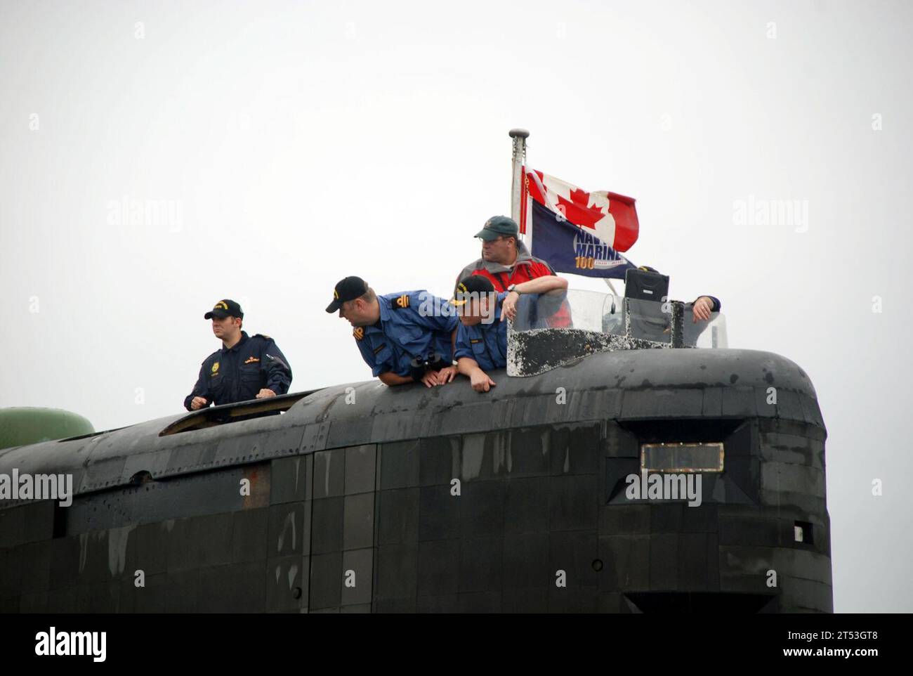 Canadian Navy, Foreign military, HMCS Corner Brook (SSK 878), long ...