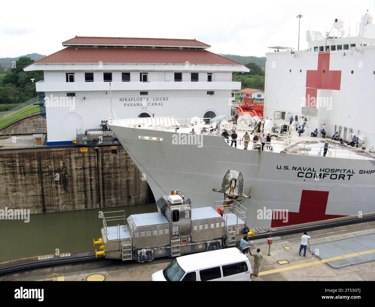 CANAL, msc, ships Stock Photo - Alamy