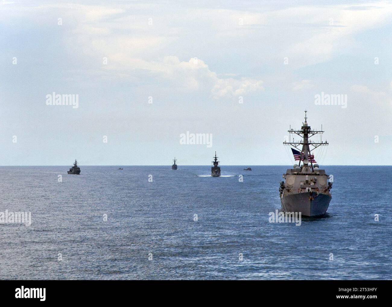 carat, Cooperation Afloat Readiness and Training, destroyer, formation ...