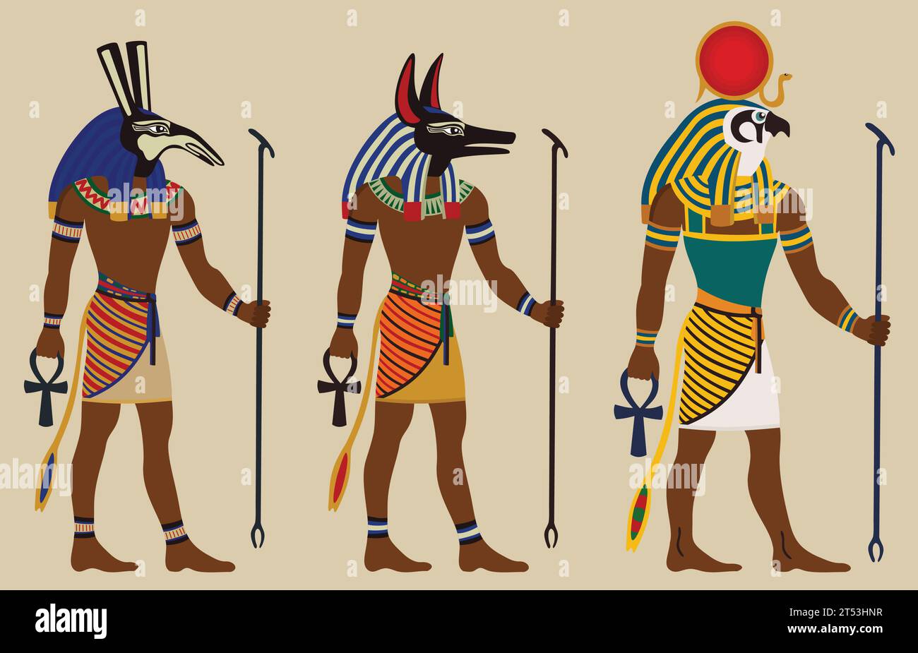 Egypt cairo egyptian museum old Stock Vector Images - Alamy